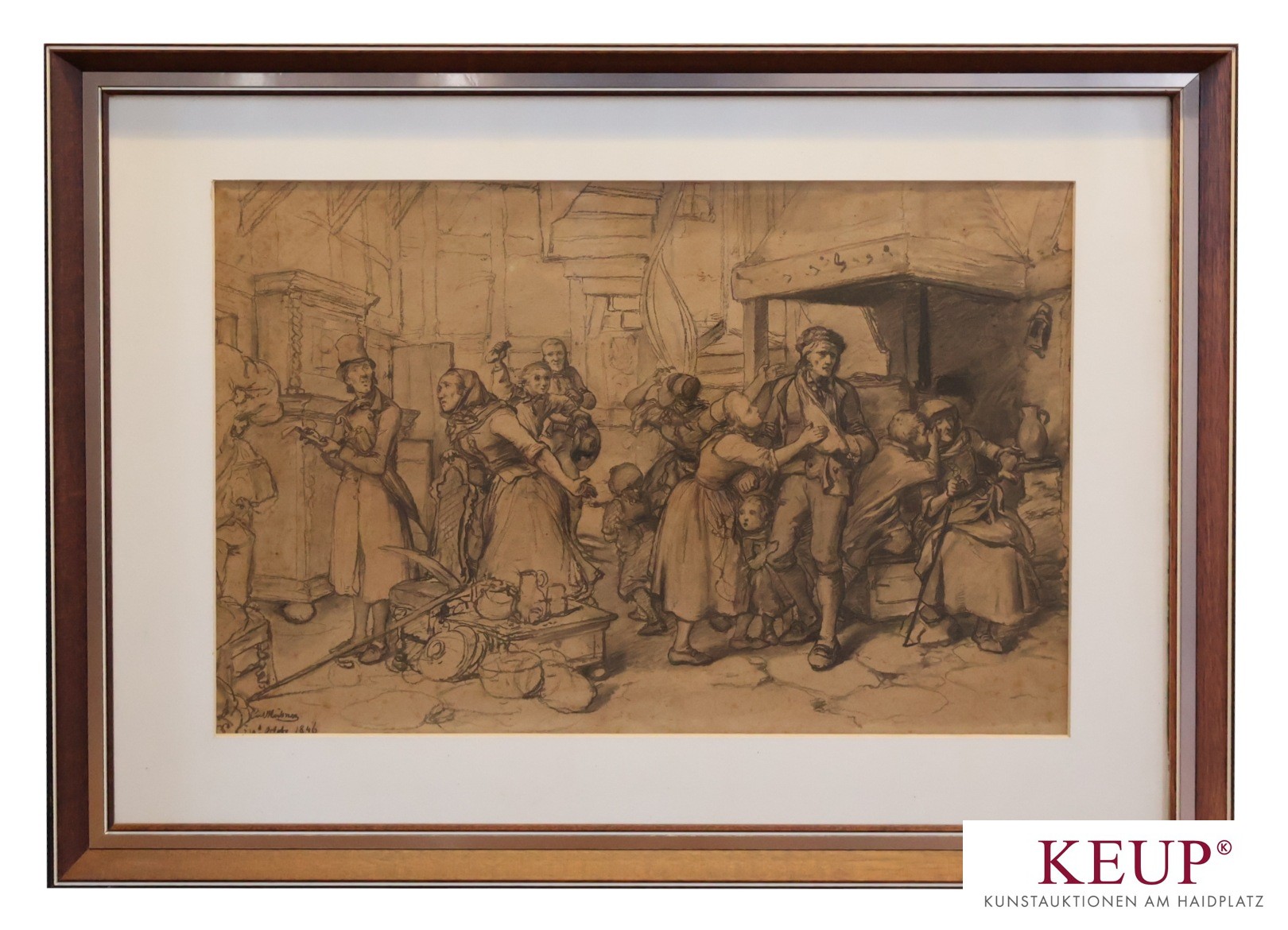 255-1 | Carl Wilhelm HÜBNER (1814-1879) | Keup Kunstauktionen GbR